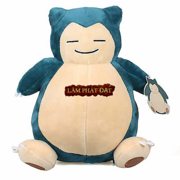 Gấu Bông Pokemon Kabigon Snorlax Hoạt Hình Cao Cấp Giá Rẻ